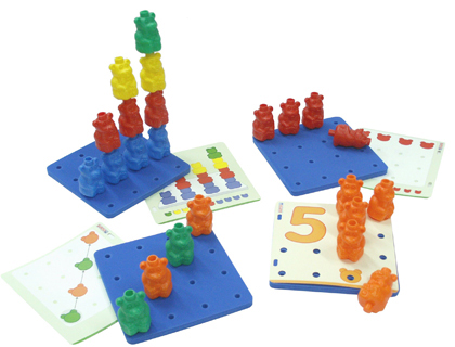 JEU MINILAND OURSONS COULEUR EXERCICES NUMÉRATION ET ORIENTATION : JEU ...